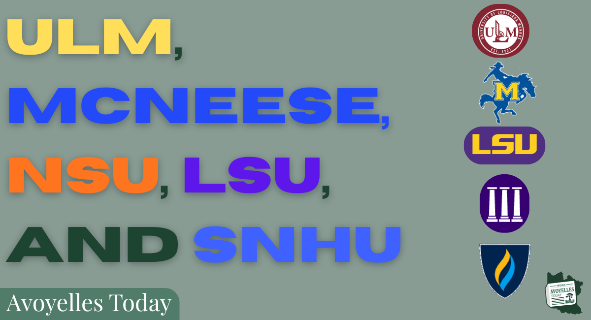 🎓 Academic Wins Released: ULM, McNeese, NSU, LSU, and SNHU: Fall 2025